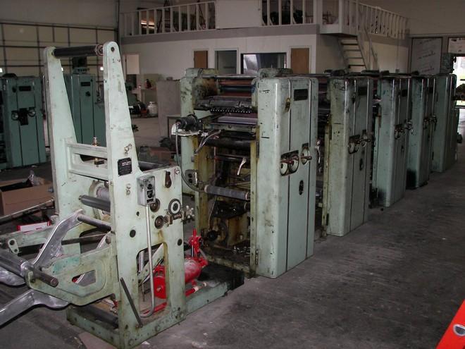 Lot #37: Western Gear 1713 4-Color Web Press - WireBids